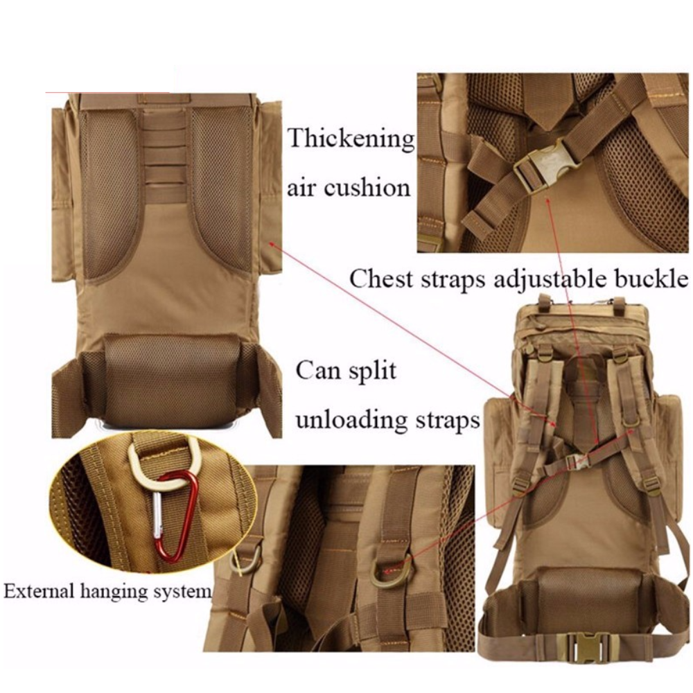 Military/Outdoor Multi-Function 70L Backpack – EZBUY GALORE